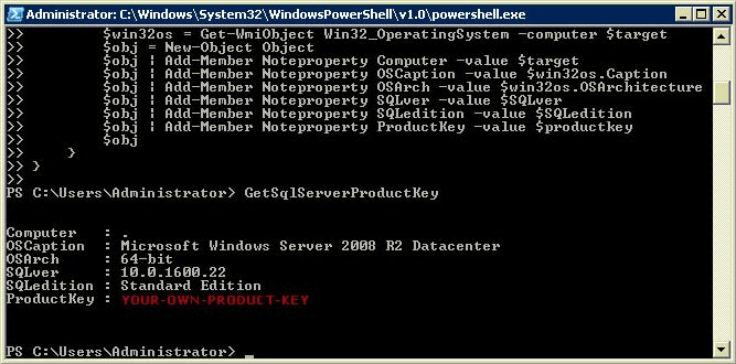 Cómo encontrar la clave de producto de Microsoft SQL Server